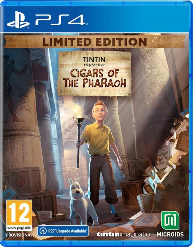 Игра Tintin Reporter: Cigars of the Pharaoh. Limited Edition (русские субтитры) для PS4