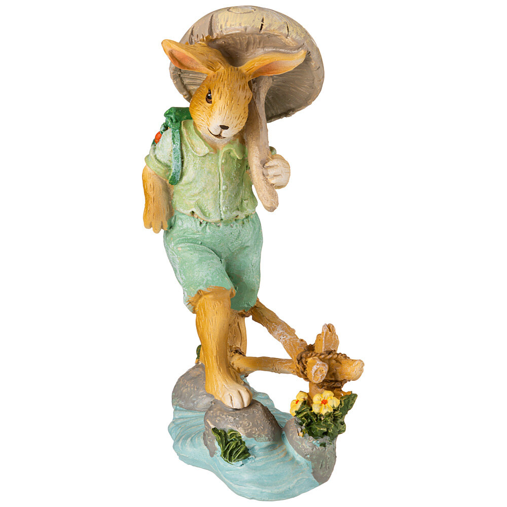 Статуэтка 162-1135 кролик 10,5х6х15,5 см