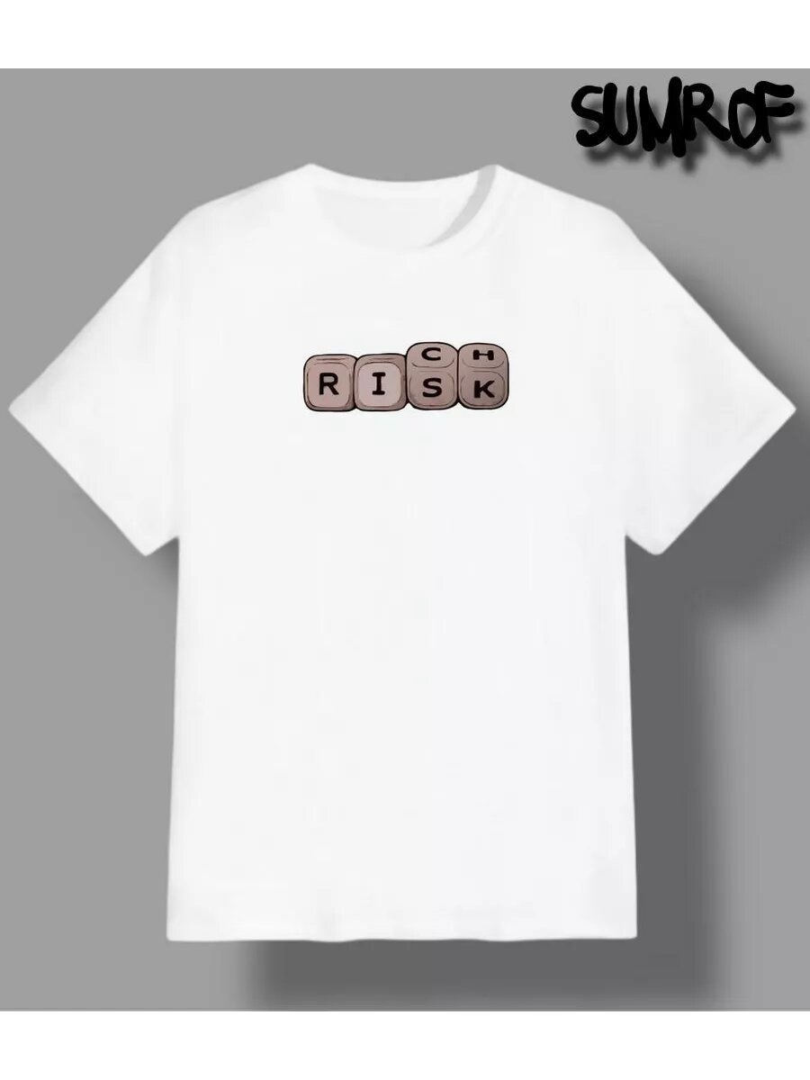 Футболка risk кубики