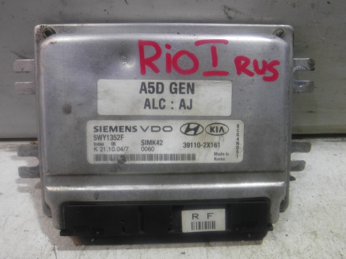 Блок управления двигателем Kia Rio I (1999—2002) 391102X161