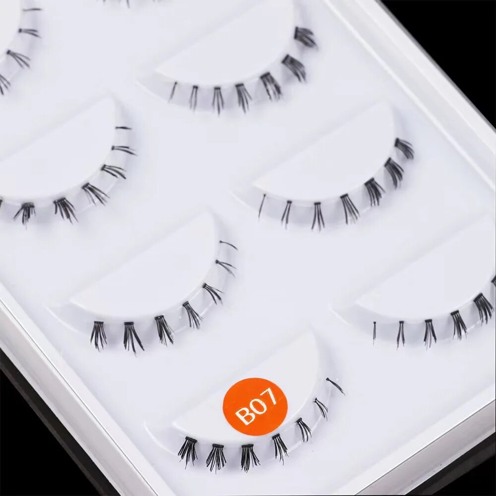 5 пар нижних ресниц B07, цвет 5Pairs-B07