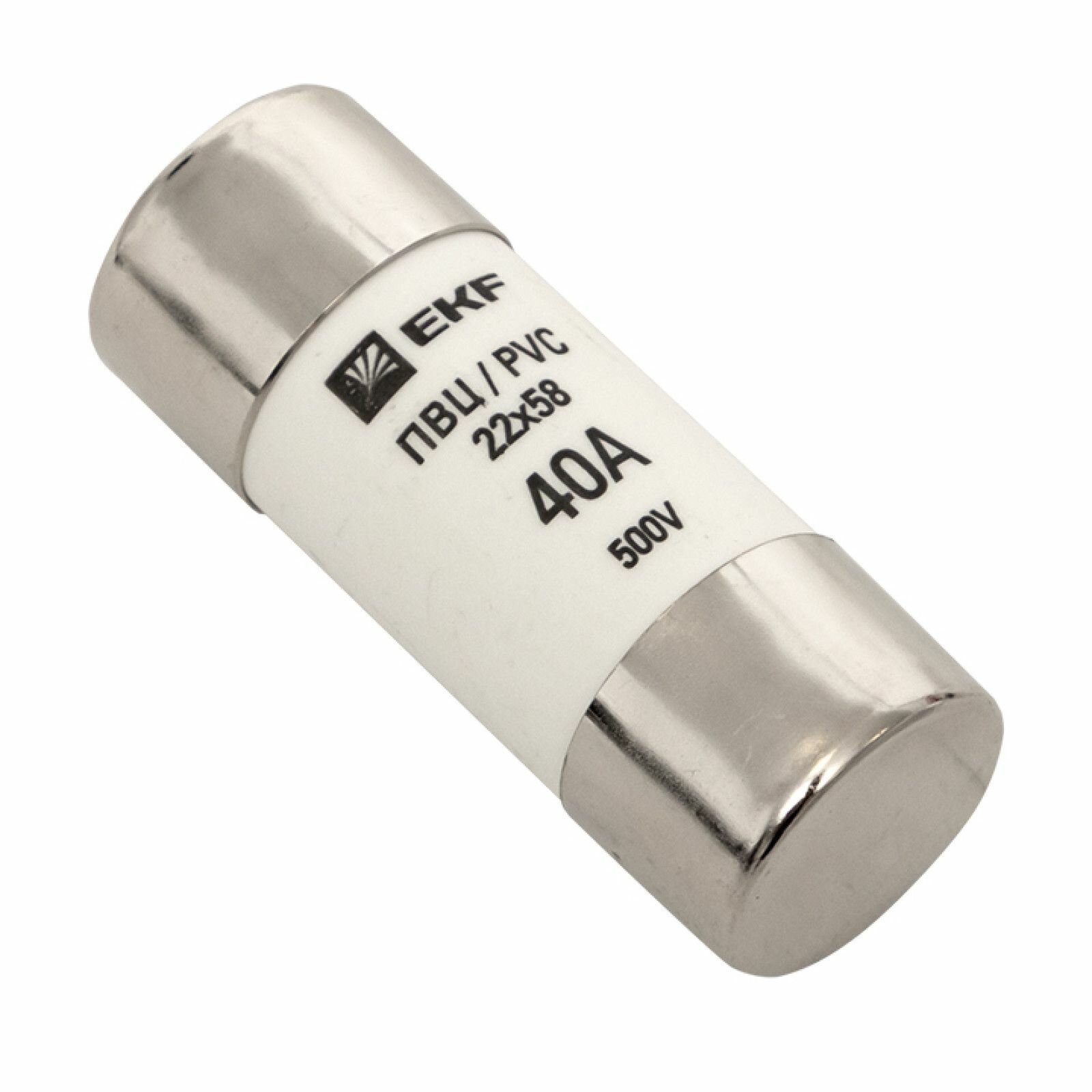 Плавкая вставка цилиндрическая ПВЦ (22х58) 40А, EKF PROxima - 10 штук