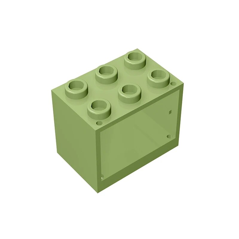 Конструктор Gobricks, зеленый, Цвет: 049