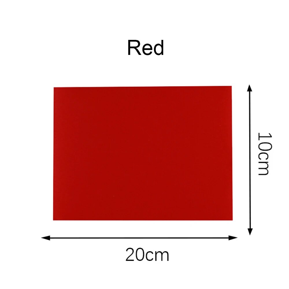 Самоклеящиеся нейлоновые заплатки 20x10см Красный, Красный