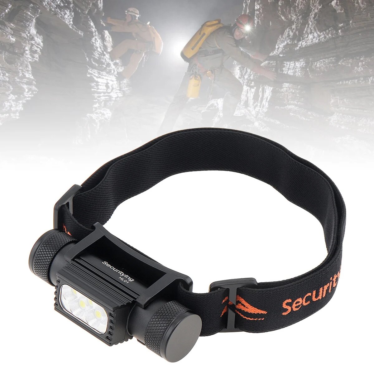 Налобный фонарь SecurityIng HL01, 30W, 120degree