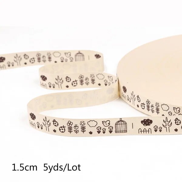 Лента хлопковая Style 7, 15mm