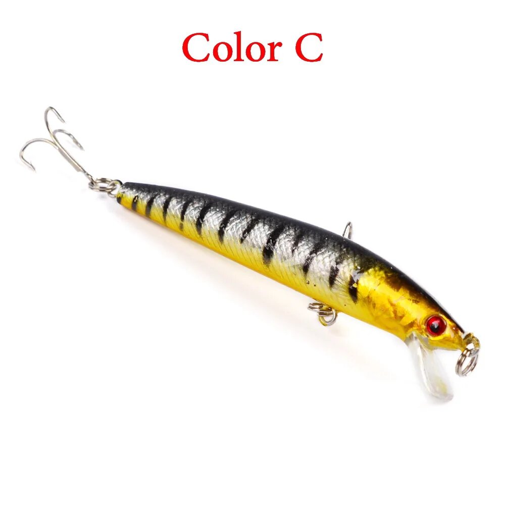 SANMO Black Minnow воблер, 95 мм, Цвет C