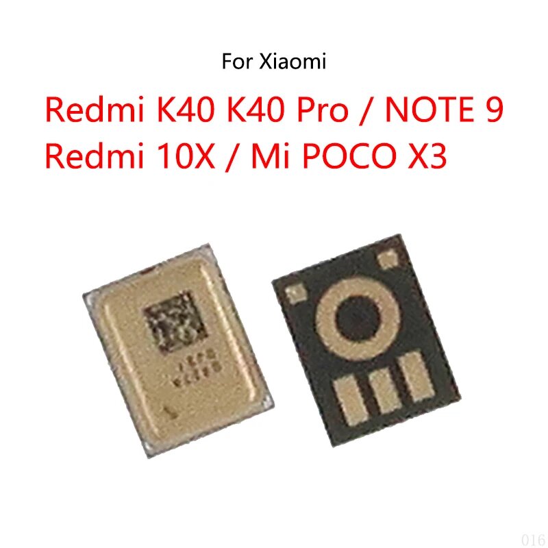 10 шт./лот для Xiaomi Mi POCO X3/Redmi K40 Pro/Redmi примечание 9 11/Redmi 10X микрофон динамик Mi примечание 10 внутренний микрофон-передатчик