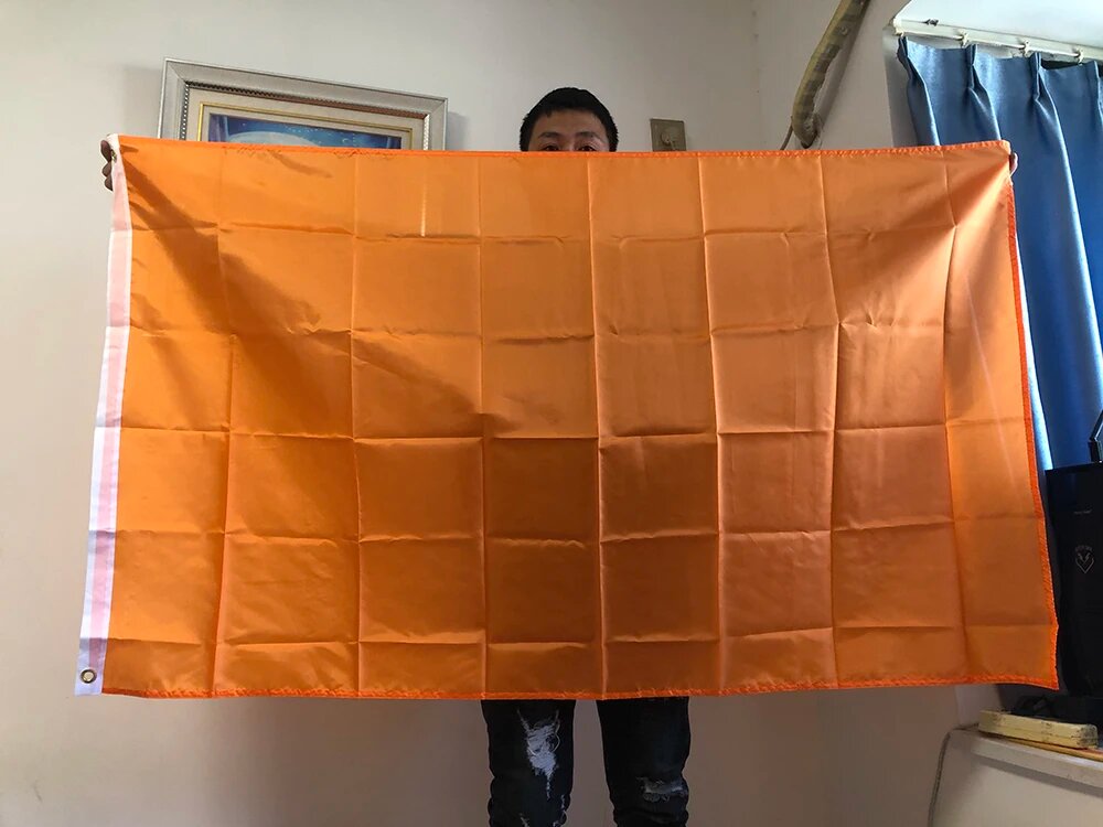SKY Flag красный флаг 90х150 см Оранжевый, ORANGE