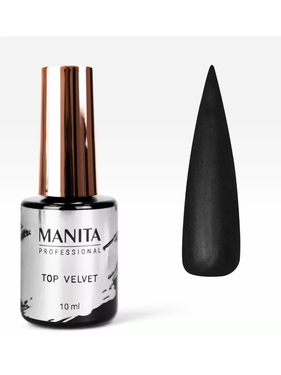 Топ Manita Professional Velvet, без липкого слоя, для гель-лака, 10мл