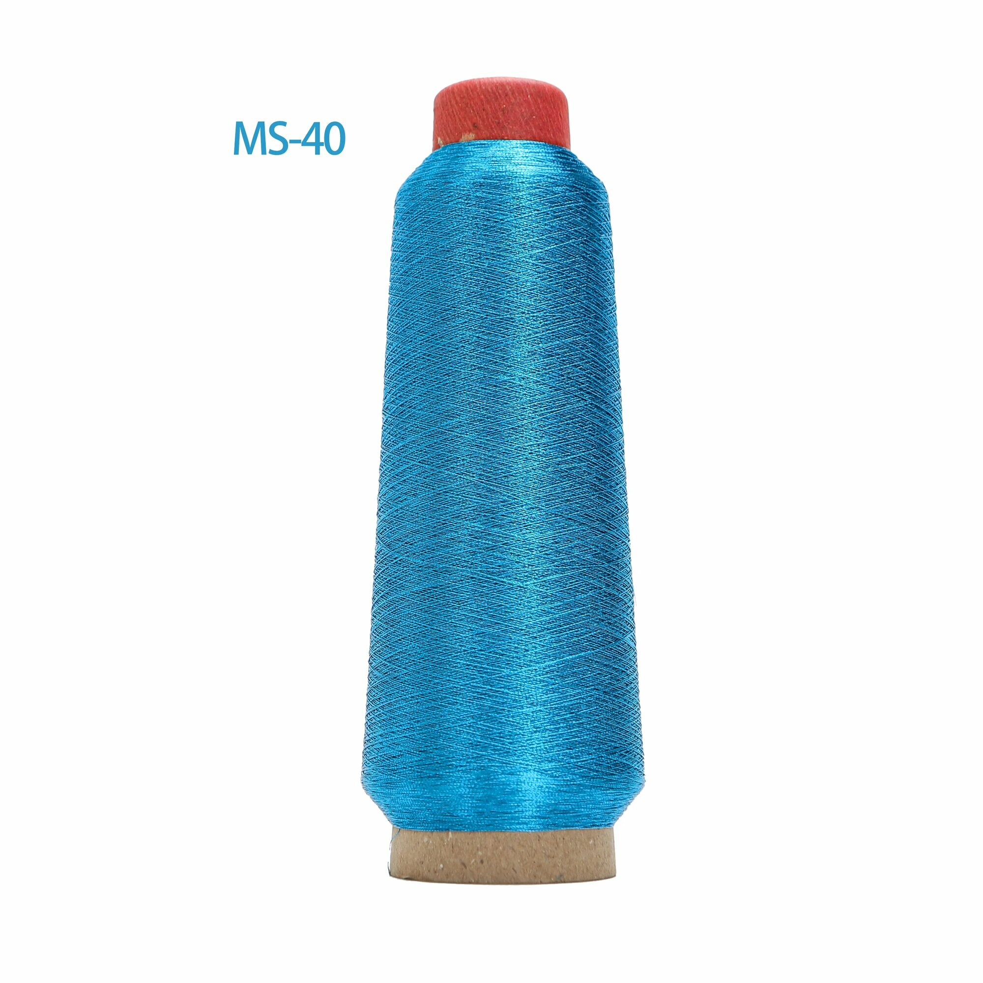 Амо Хилос Металлическая нить для вышивания 150D 3000м 45 цветов Синий, MS-40 Electric Blue