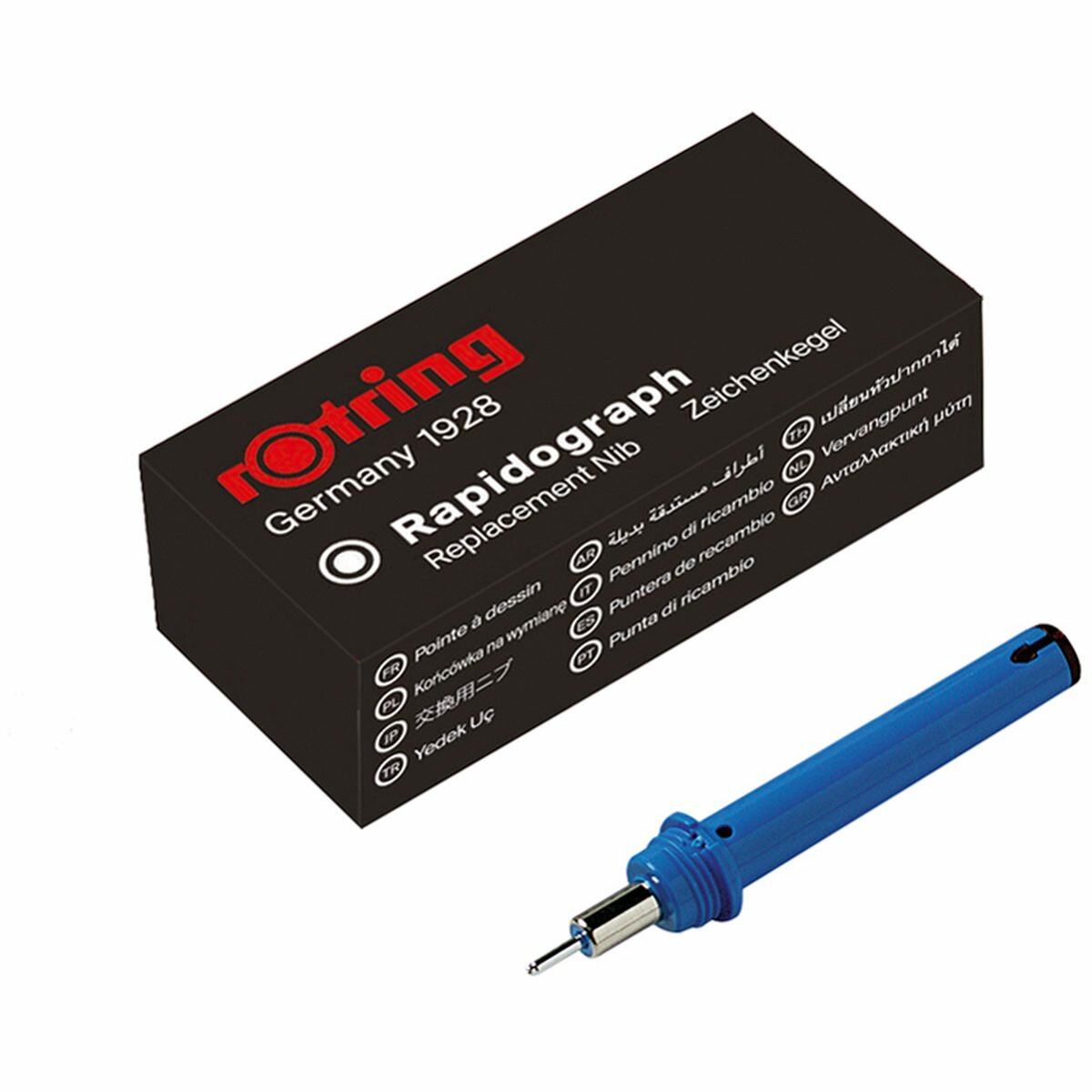 Пишущий элемент для рапидографа Rotring, 0.7мм, пластик (S0219740), 1шт.