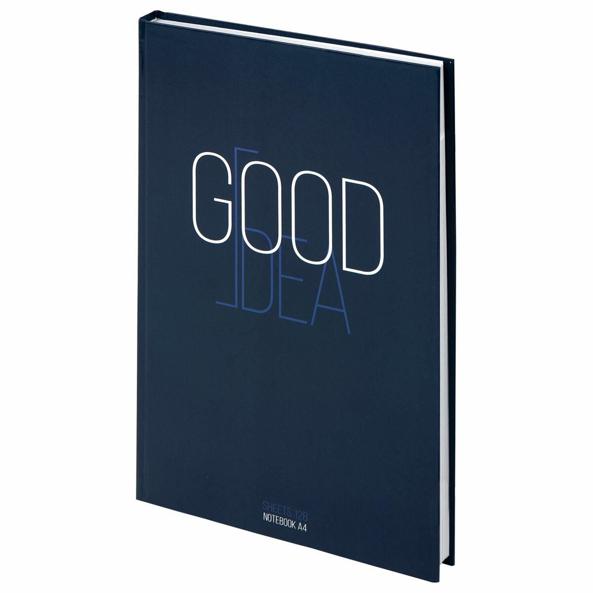 Блокнот 128л, А4 Staff "Good Idea", клетка, твердая обложка (114406), 8шт.