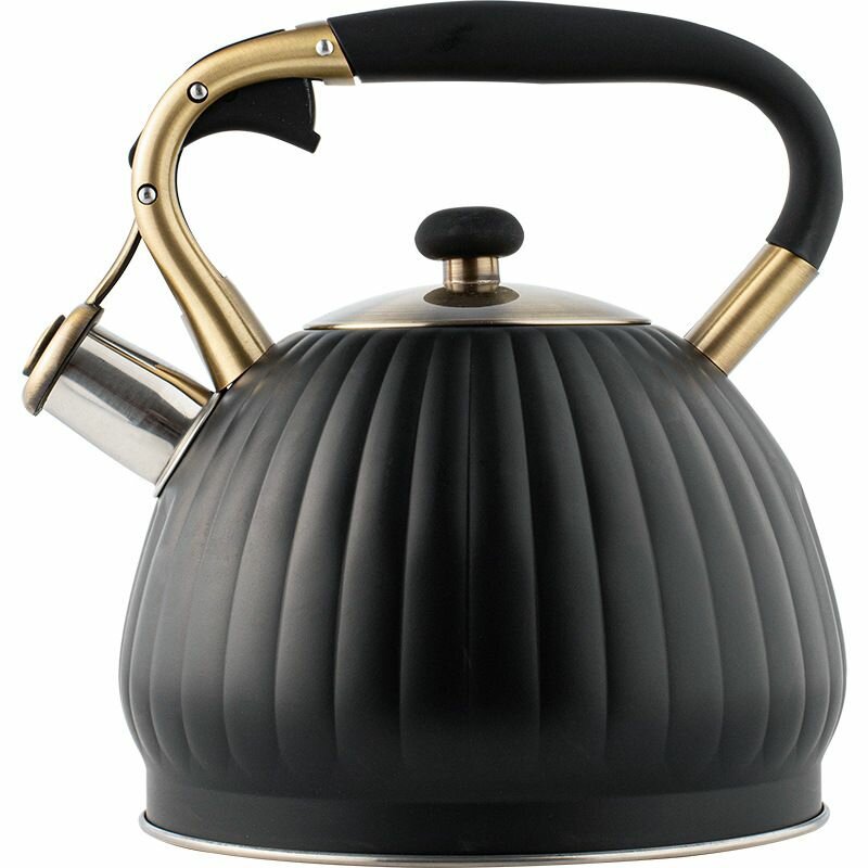 Чайник в форме черной тыквы объемом 3,5 л.