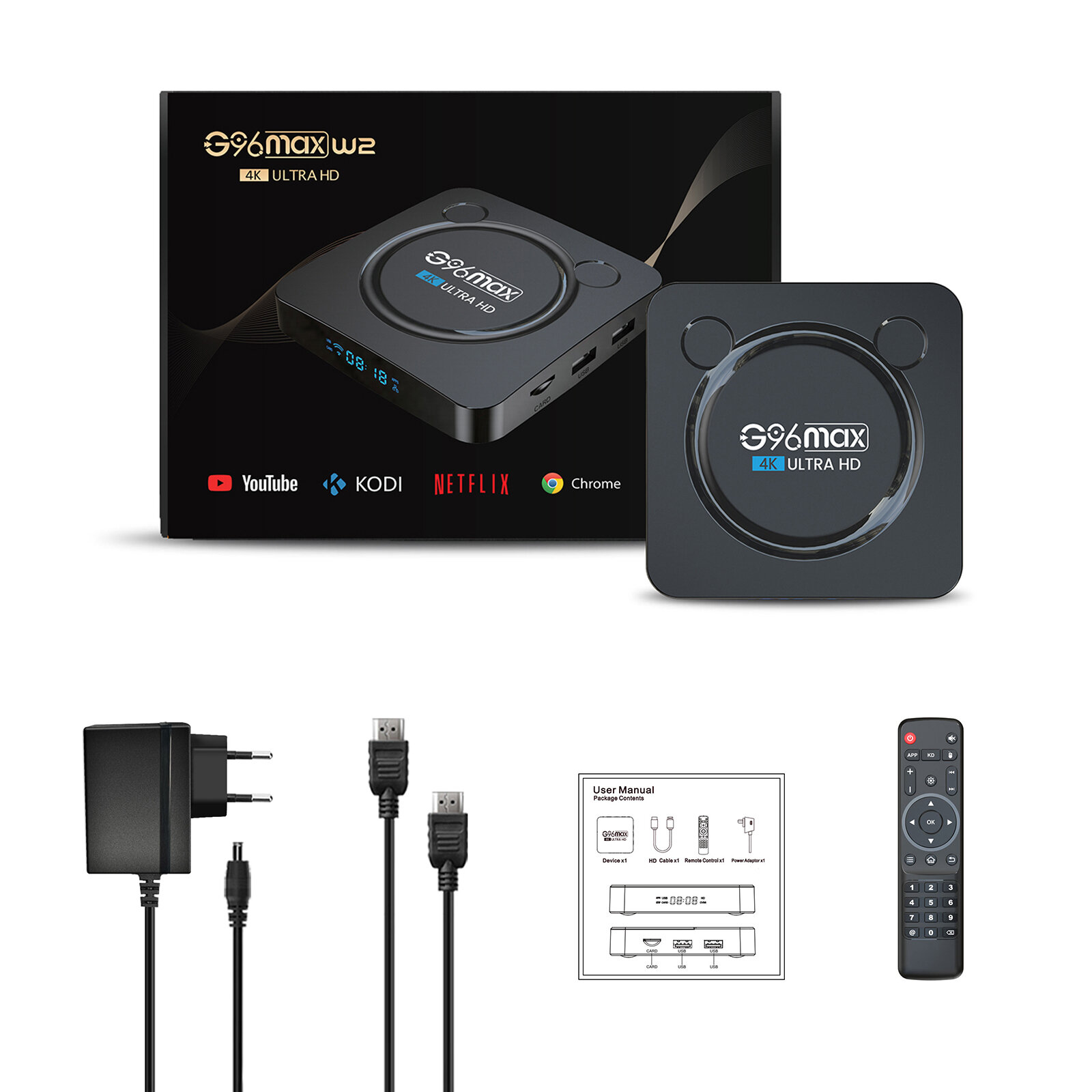 Приставка G96MAX S905W2 - 4+32