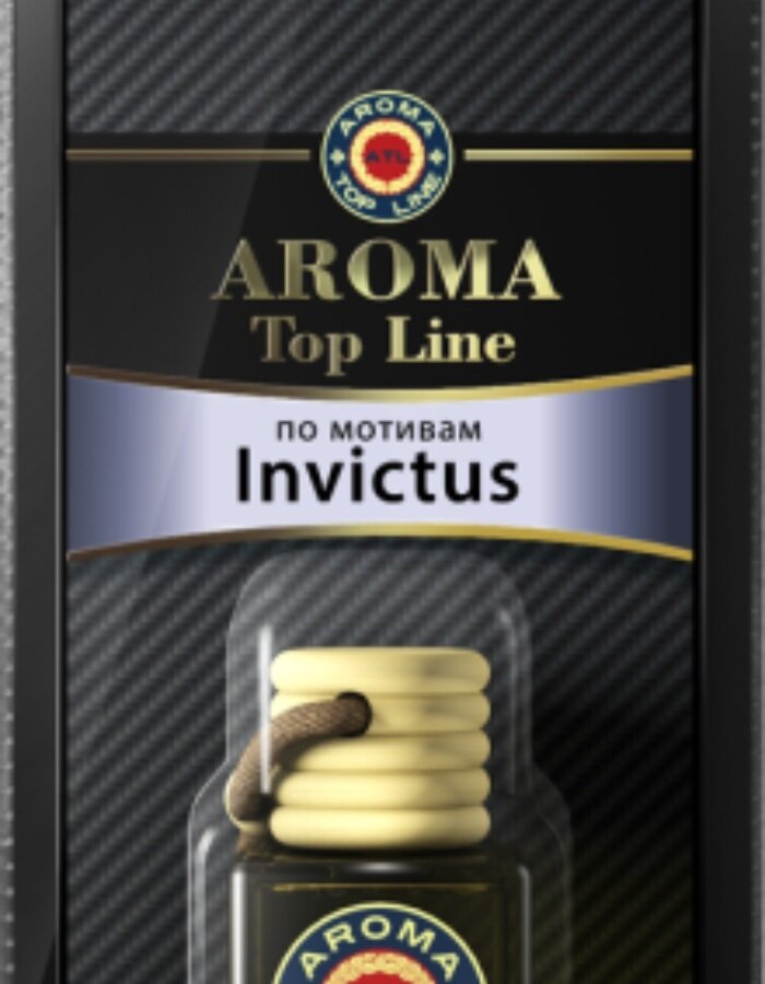 Aroma Top Line Ароматизатор в стеклянном флаконе Invictus