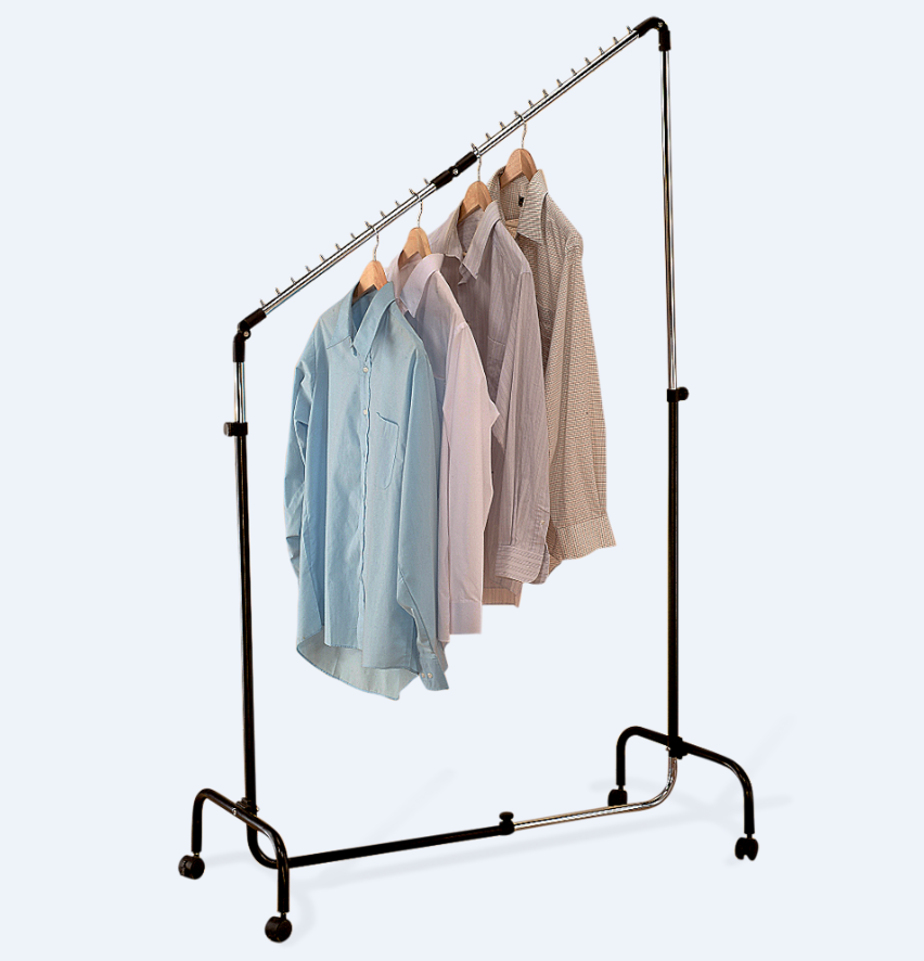 Вешалка Sheffilton 15035E00 Хром/ черный Размеры: Высота 1720мм Глубина 440мм Ширина 1160мм