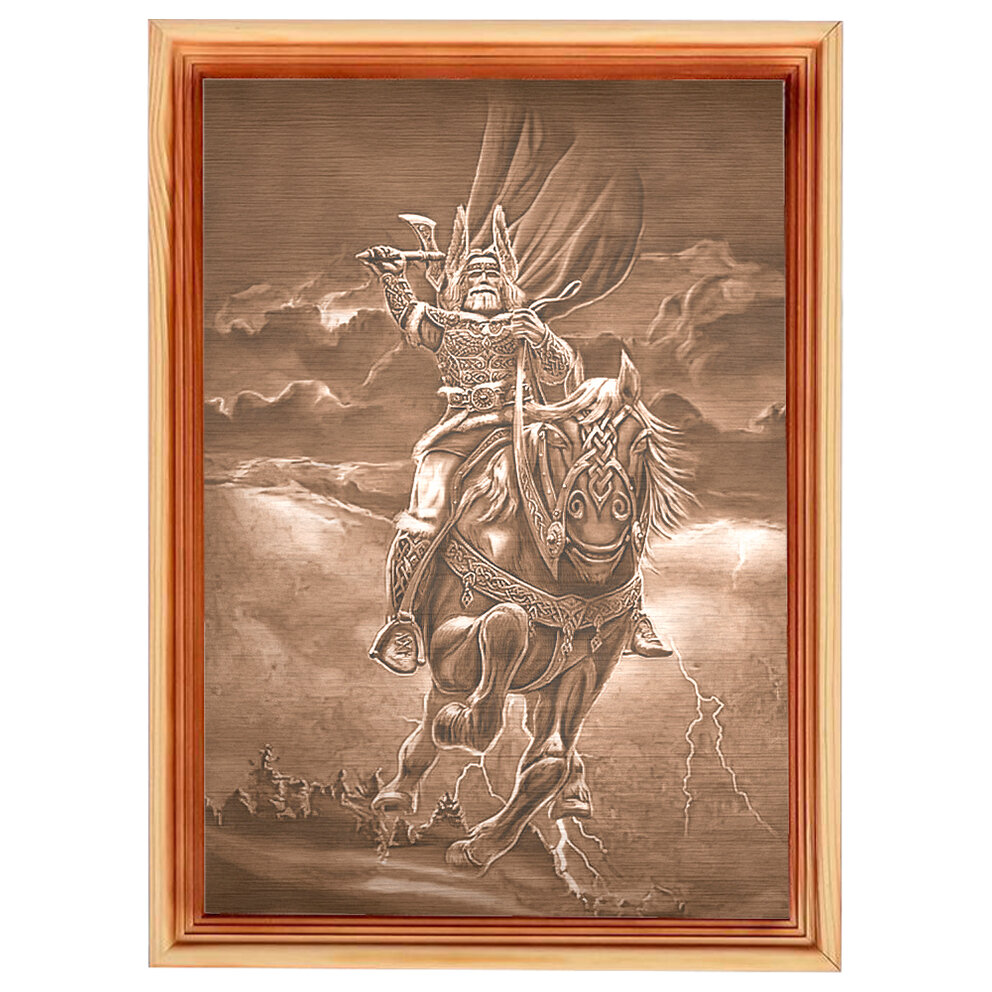PyroWood Картина "Бог Перун", 33 x 24 см.