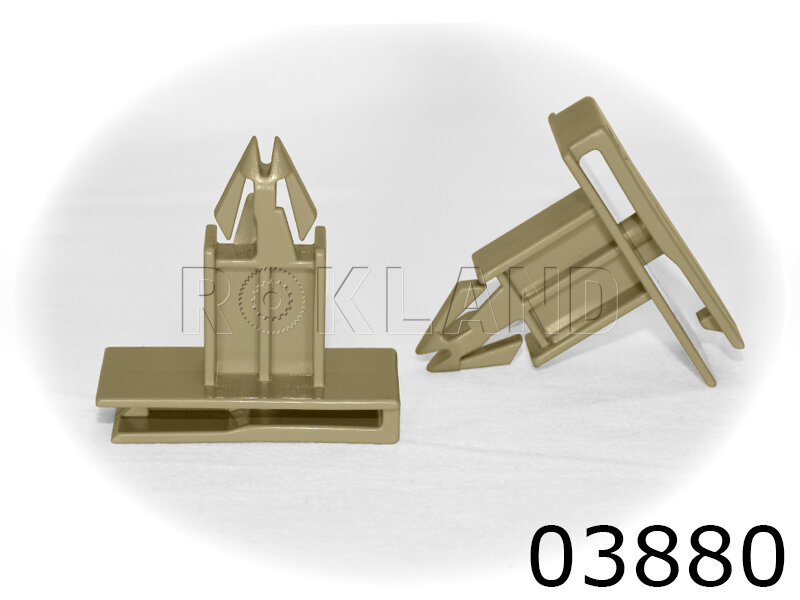 5шт - 03880 клипса автомобильная CHEVROLET/GM ROKLAND