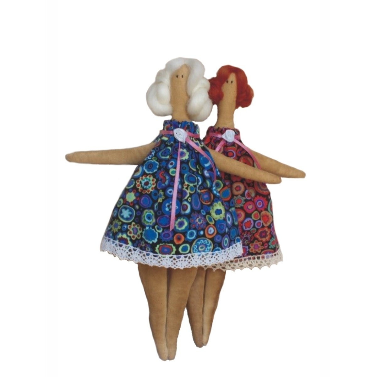 Набор для создания игрушки Ваниль "Friend's Story" текстиль, 32 см