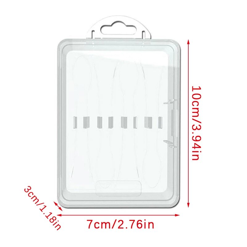 Прозрачный чехол для насадок электрической зубной щетки HELTC
