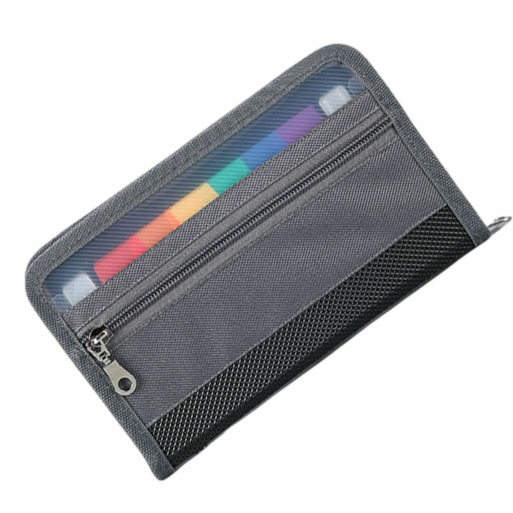 Кошелек для чеков с карманами