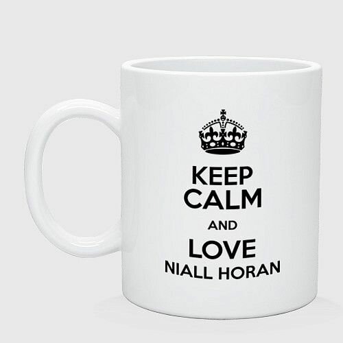 Keep Calm & Love Niall Horan Керамическая кружка