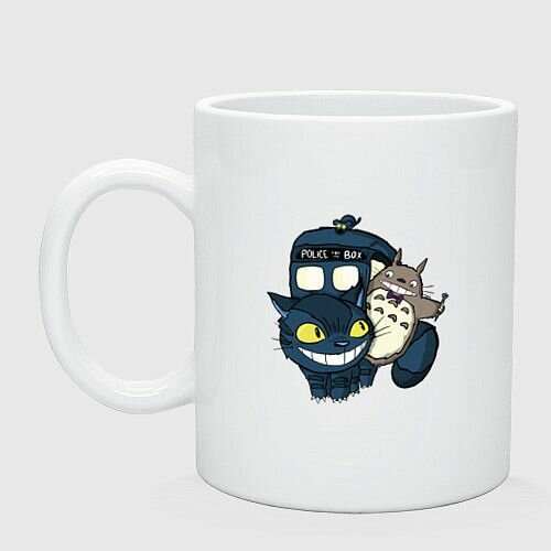 Tardis Totoro Керамическая кружка