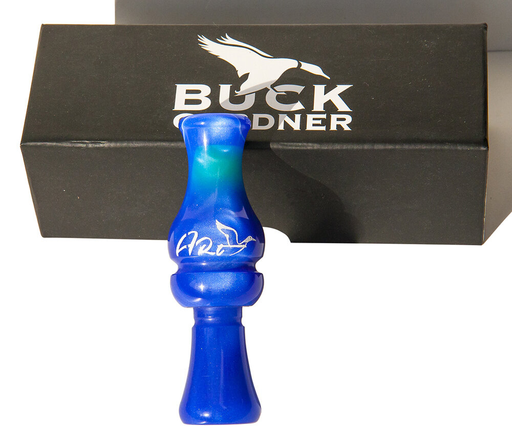 Манок на утку Buck Gardner Swap Meat акриловый, двух-язычковый c логотипом Art, SM-SWBLT/BLP