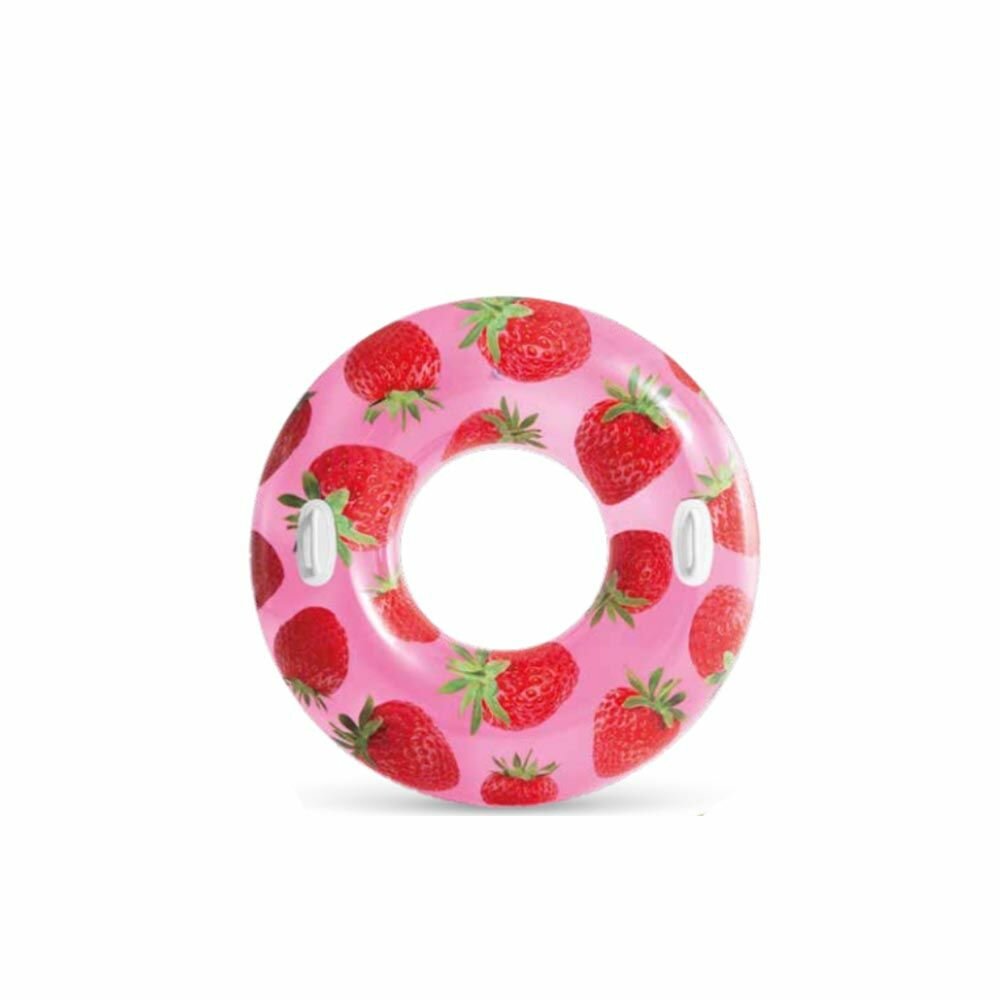 Круг для плавания Intex "Тропические Фрукты", диаметр 107см, максимальная нагрузка 80кг