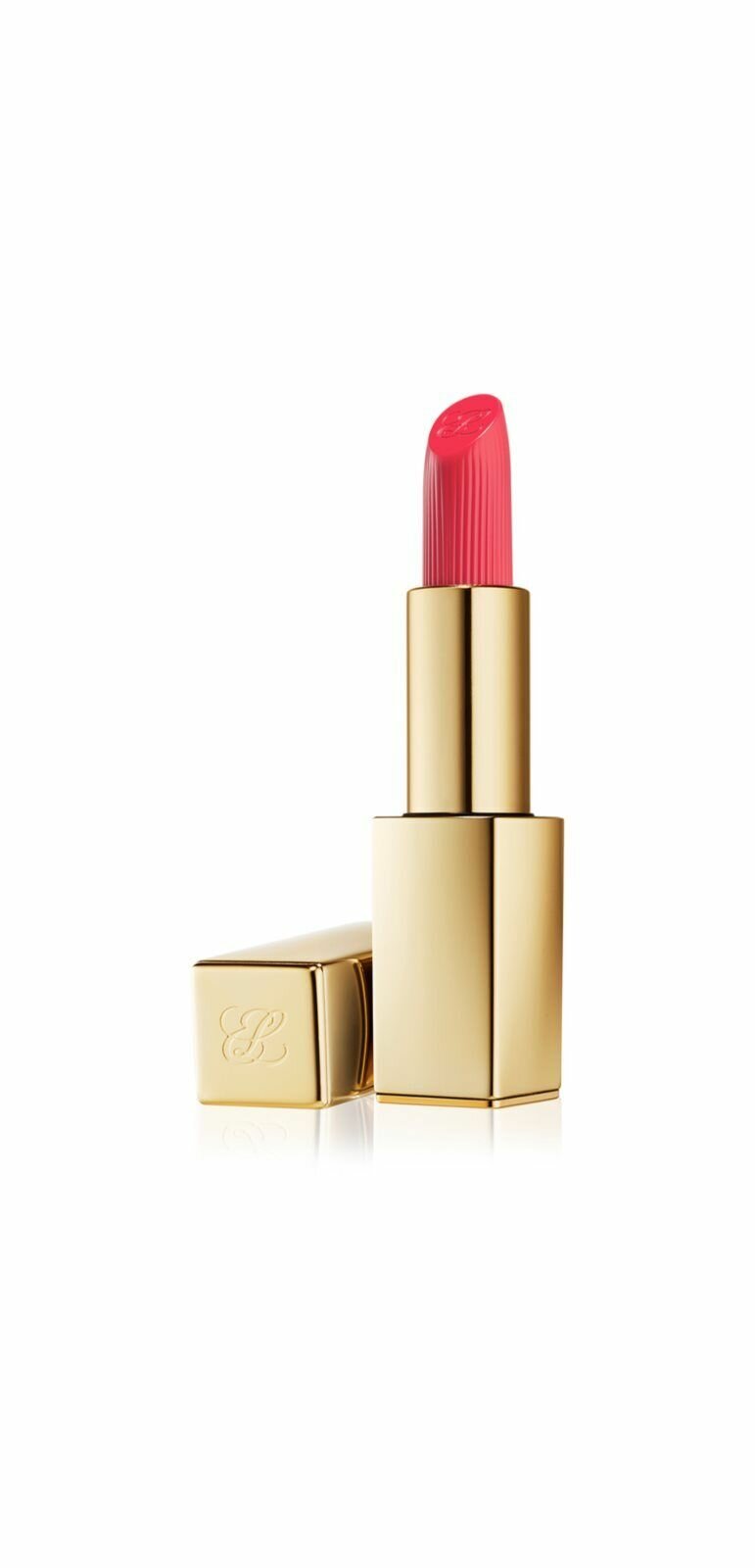 Estee Lauder Pure Color Creme Lipstick кремовая помада оттенок Defiant Coral 3.5 g