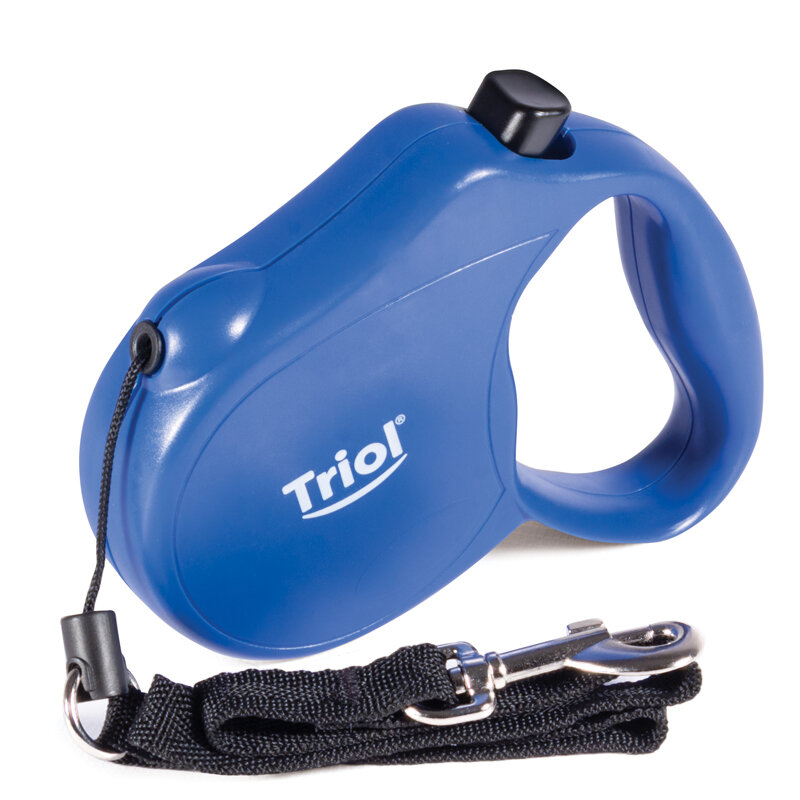 Поводок рулетка для собак Fusion M, 5м до 25кг, трос, бренд Triol