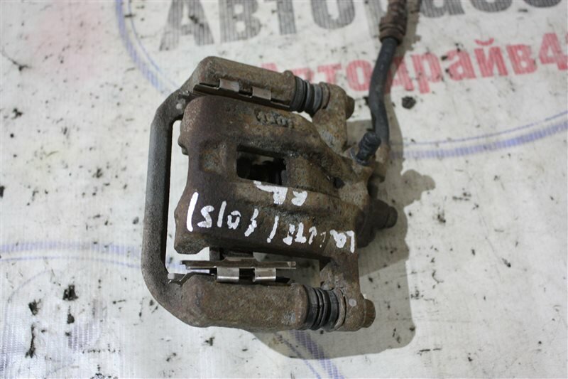 Б/У суппорт тормозной Chevrolet Lacetti 2004 J200 F16D3 Задн. Лев. 7473 GENERAL MOTORS арт. 96463798