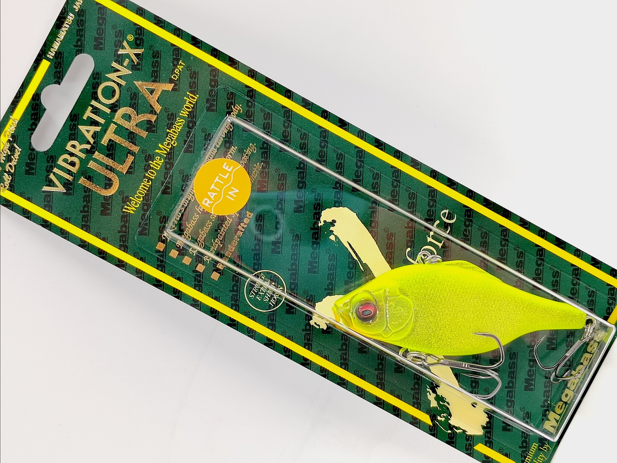 Воблер (виб) Megabass VIBRATION-X ULTRA (Rattle In) - GLX DOUBLE CHART