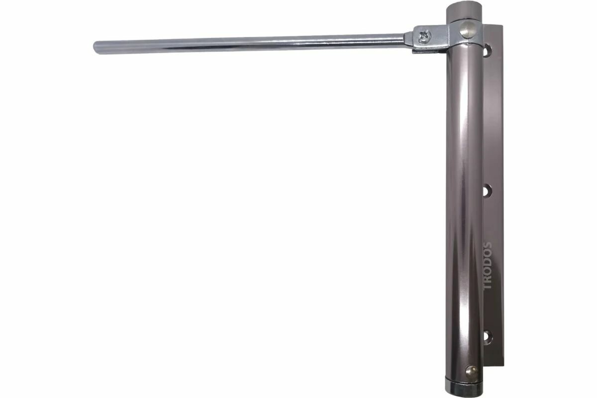 Доводчик дверной пружинный Trodos до 35 кг, антрацит 272052