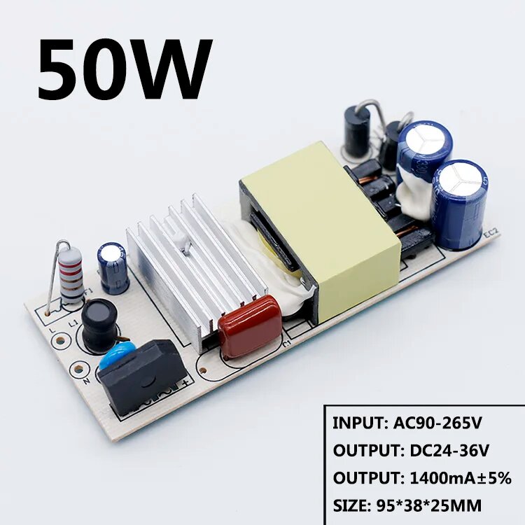 Трансформатор освещения Warm and Happy 20-50 Вт DC24-36V 50W 1400mA