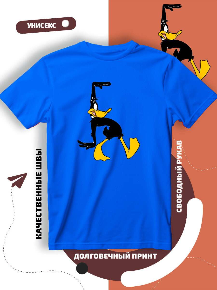 Футболка даффи дак daffy duck утка