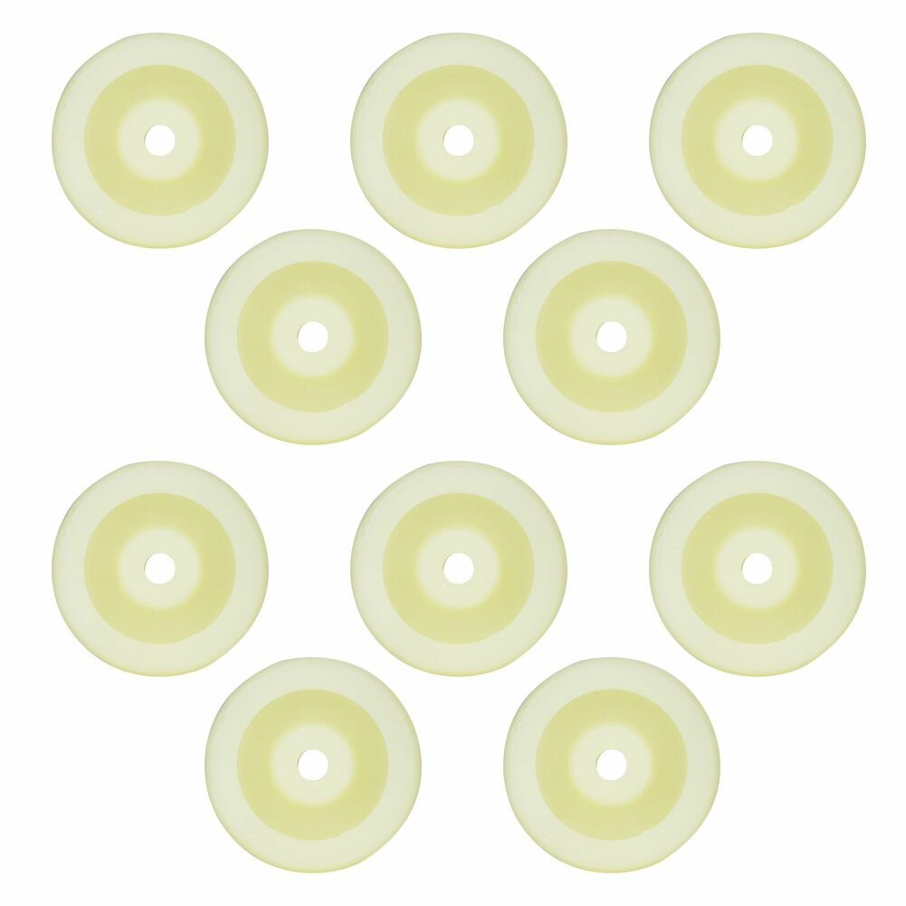 10ШТ белое нейлоновое колесо fat boy 2,5 дюйма