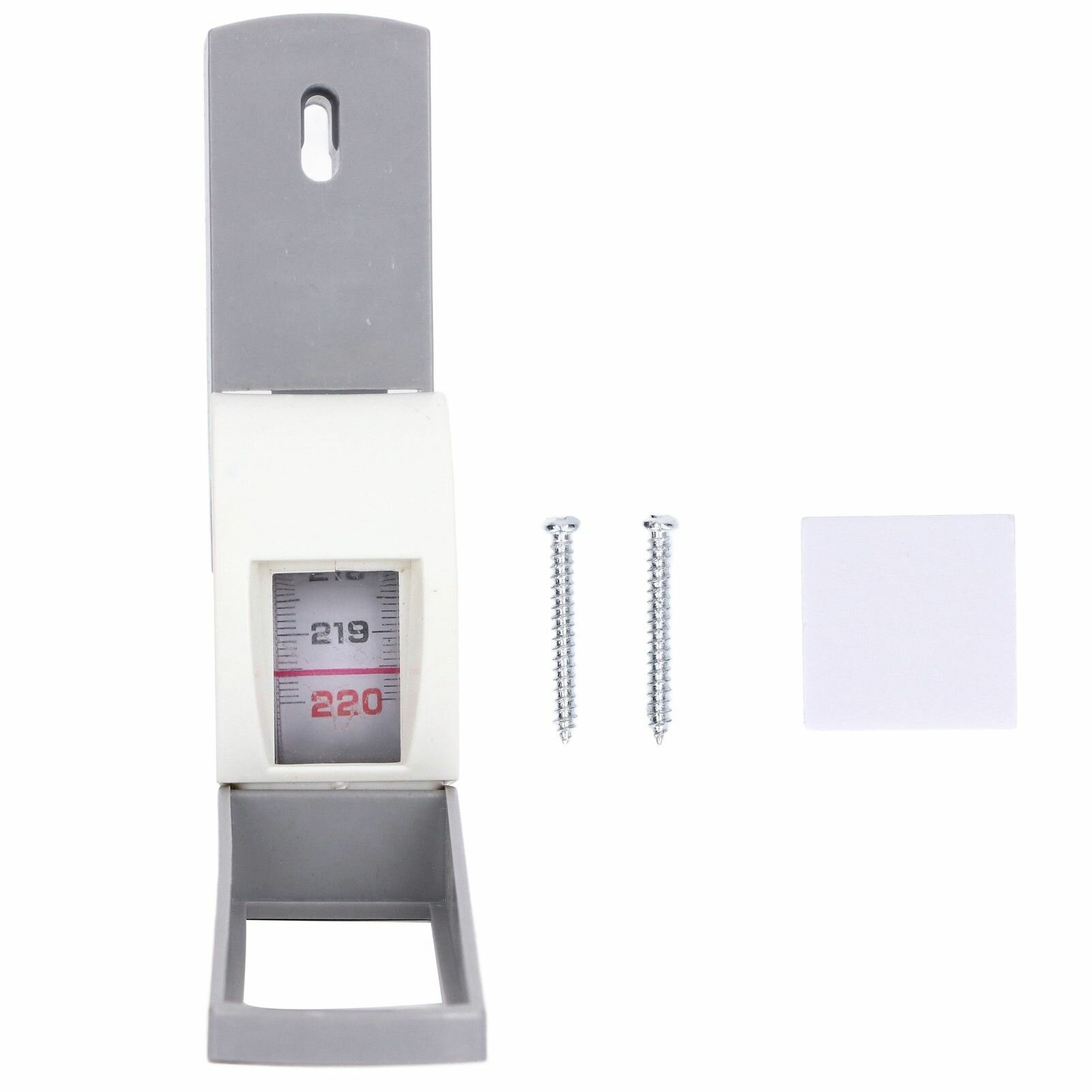 Ростомер настенный 2.2 метра (бело-серый)