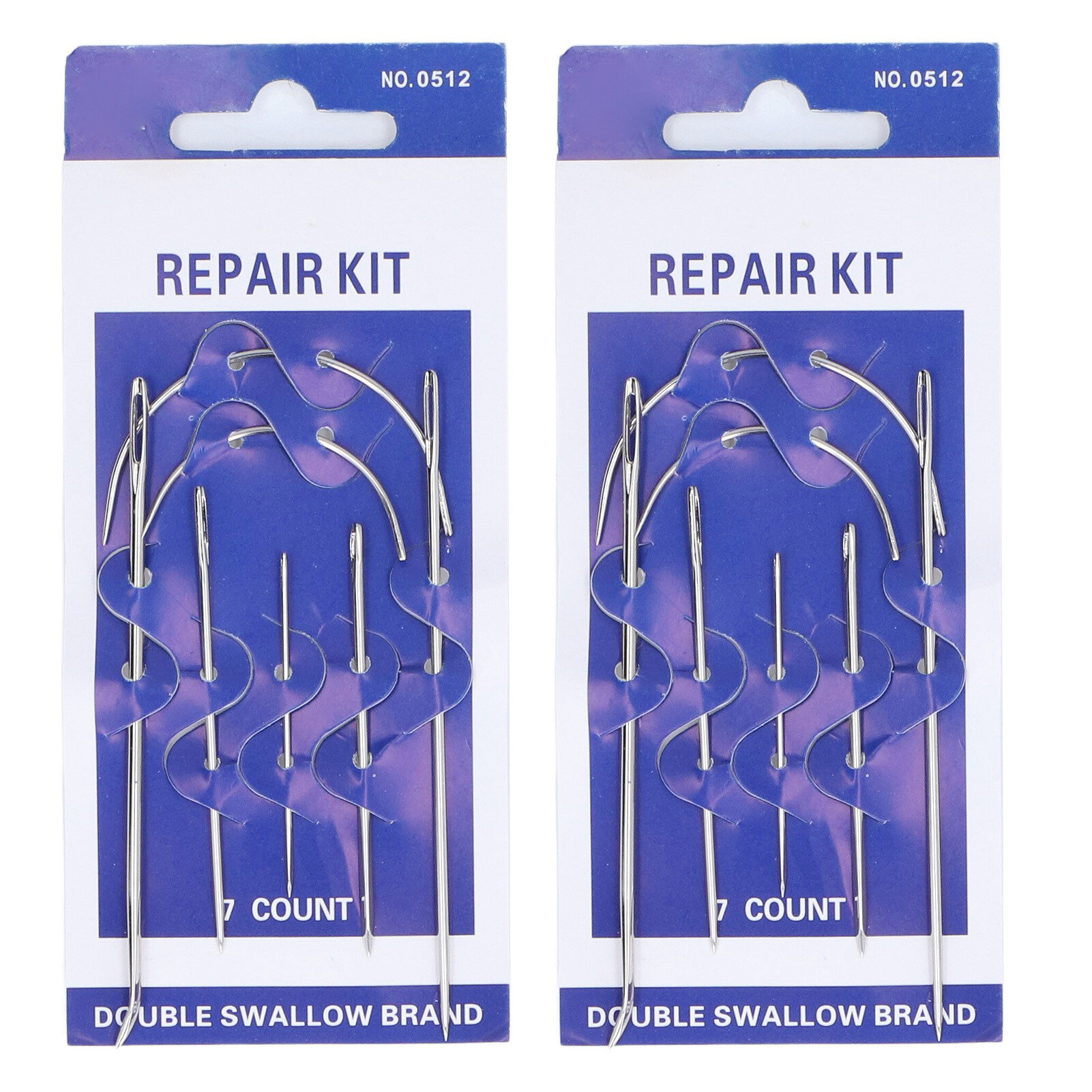 2 Комплекта Кожаной Иглы Для Сверхмощного Ручного Шитья, Набор Инструментов для Сшивания Коврового Полотна