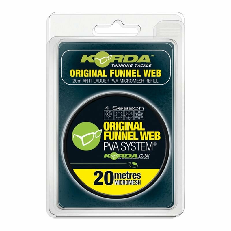KORDA Сетка PVA запасная Funnel Web Micromesh 20м