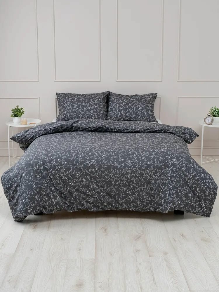 Постельное белье 2 спальное перкаль 200х200 аналог (коппарранка) икеа