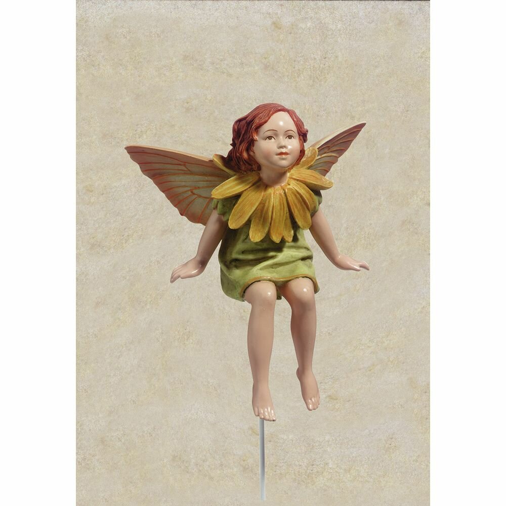 Фигурка Fiebiger Floristik GmbH "Ноготки", декоративная, цветочная фея, разноцветная