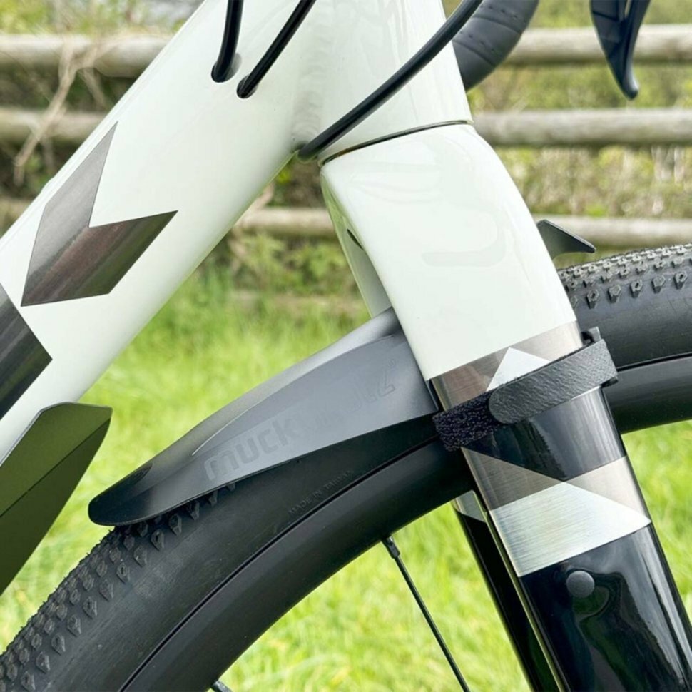 Крыло переднее Mucky Nutz Mini Face Fender Black (MN0254)
