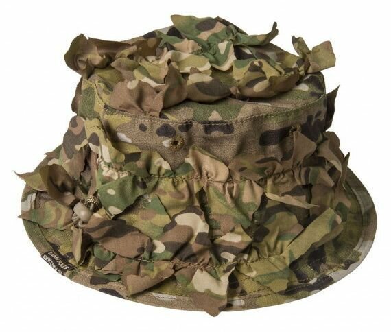 Панама летняя маскировочная с листьями (56-58, Multicam) Stich Profi