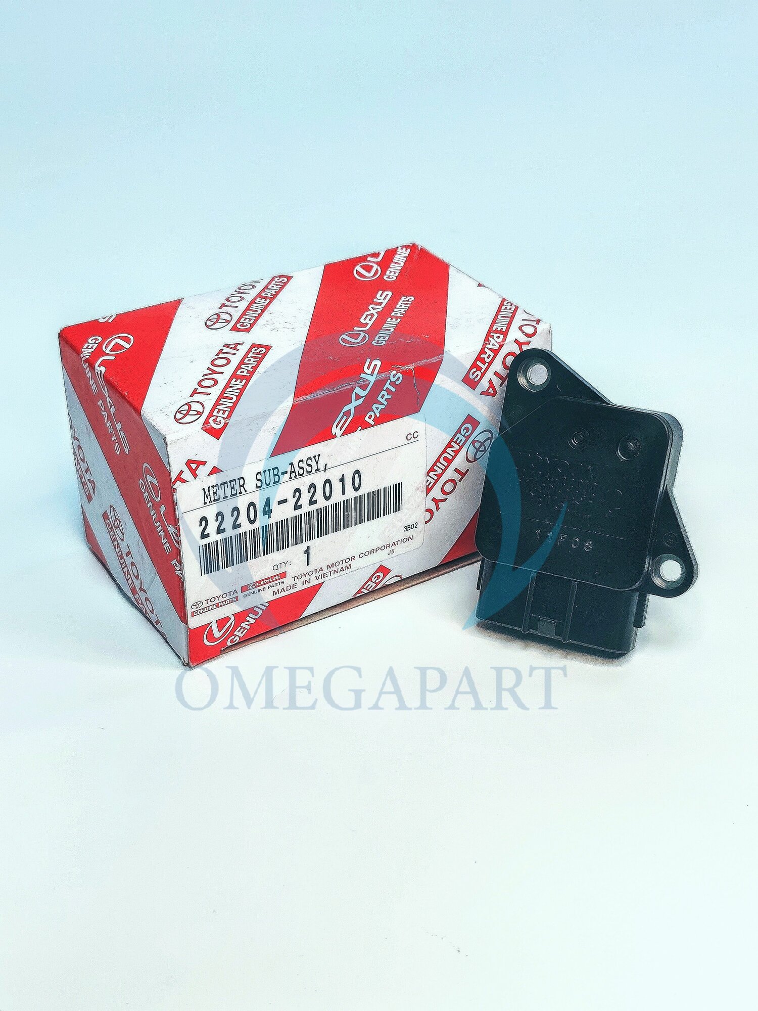 Датчик массового расхода воздуха, Toyota 2220422010