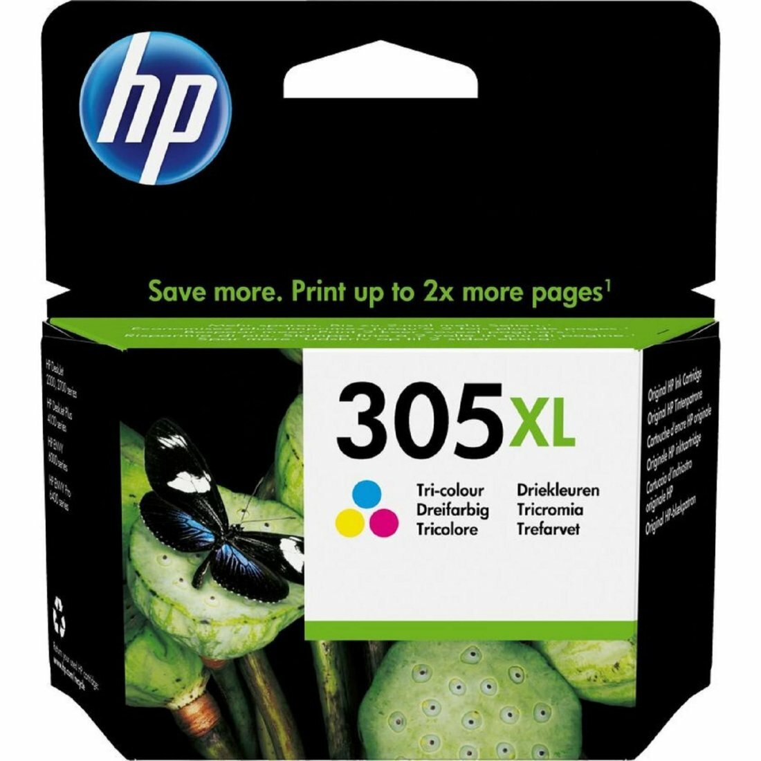 Картридж струйный HP 305XL 3YM63AE многоцветный (200стр.) (5мл) для DJ 2320/2710/2720