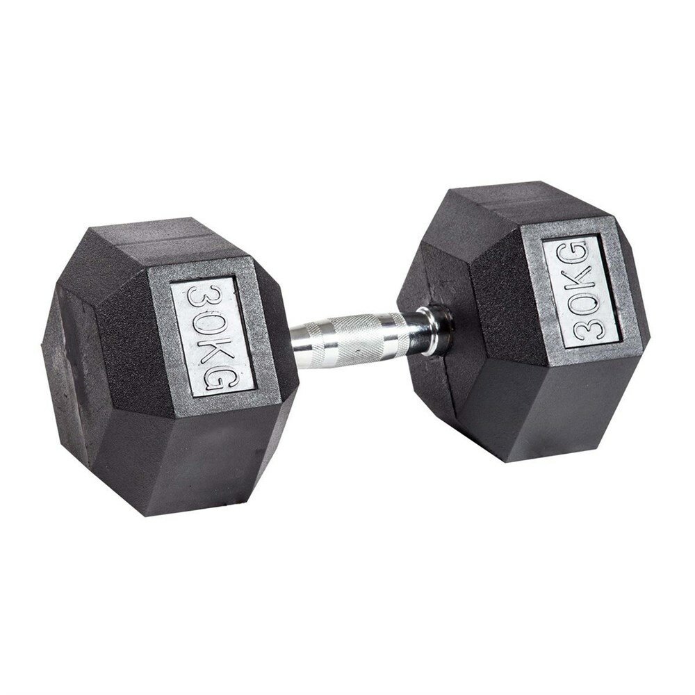 PROFI-FIT Гантель гексагональная обрезиненная PROFI-FIT 30 кг