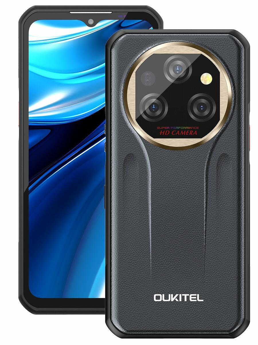 Смартфон OUKITEL 5G WP39 pro 36GB(12+24)+512GB Android 14 Серый