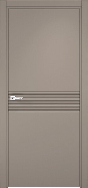 Межкомнатная Дверь Verda Севилья 17 Софт Мокко Глухая 2000х800мм (Полотно 1шт) / Верда.